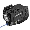 AUCLAYTEC Tactical Flashlight with Laser Sight Combo with Magnetic ...