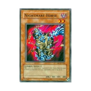 Amazon.com: Yu-Gi-Oh! - Nightmare Horse (DR1-EN025) - Dark Revelations ...
