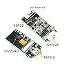Stemedu M5Stack ESP32CAM ESP32 Camera Module, OV2640 Camera, with Type ...