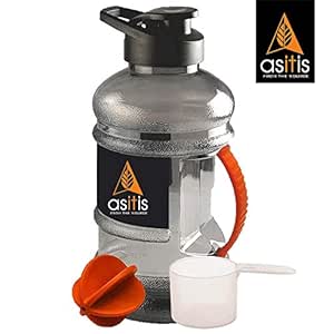 Asitis Nutrition Shaker Bottle (1.5 L, Black): Amazon.in: Health ...