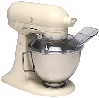KitchenAid KSM90PS 300-Watt Ultra Power 4-1/2-Quart Stand Mixer, Almond ...