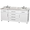 Avanity MODERO-V72-CG Avanity Modero 72 in. Double Vanity Only in ...