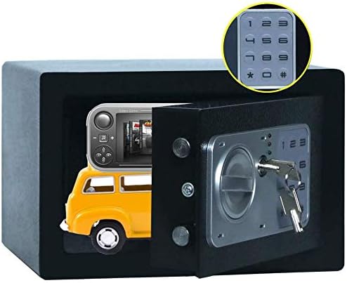 JUGREAT Secret Toy Safe Box,Electronic Digital Securit Safe Steel ...