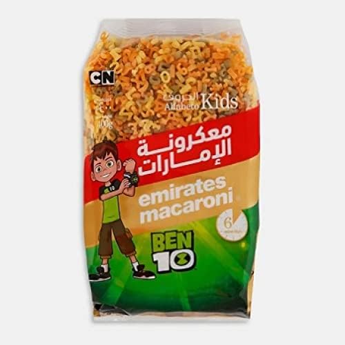 Emirates Macaroni Alphabet Shape Tricolor Pasta 400 g price in Saudi ...