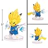 Majin Vegeta Pikachu Figure Statue Super Saiyan ssj2 DBZ Action Figure ...