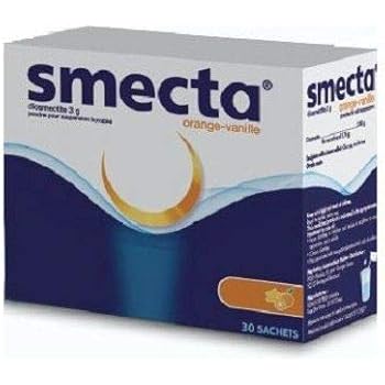 Amazon.com: Smecta 3g 60 sachets Natural Treatment of Acute Diarrhea ...