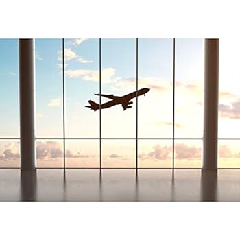 Amazon.com : Leyiyi 7x5ft Photography Background Airport Backdrop ...