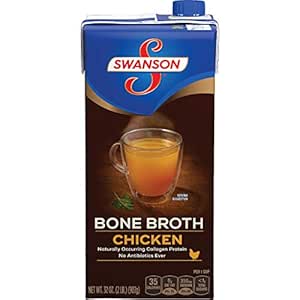 Amazon.com : Swanson Chicken Bone Broth, 32 oz. Carton : Grocery ...