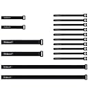 Amazon.com: 16 Pack Mixed Size Hook and Loop Reusable Fastening Cable ...