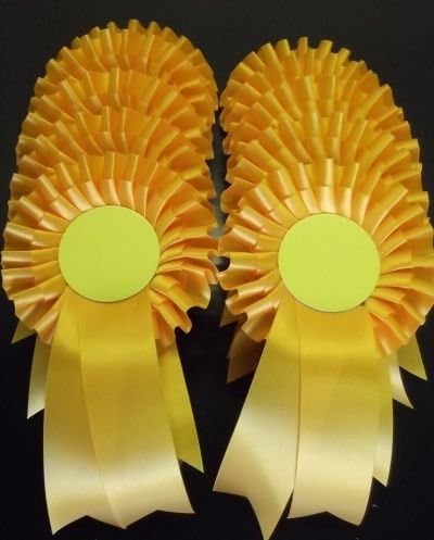 Yellow Rosettes: Amazon.co.uk: Sports & Outdoors