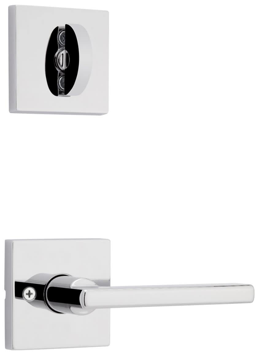 Kwikset 604HFLSQT-26V1 Halifax Lever with Square Rose Interior Single ...