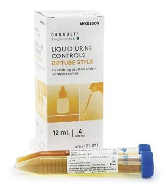 Amazon.com: McKesson 121-071 Urine Control Dipper Level 1 and 2, 12Ml ...