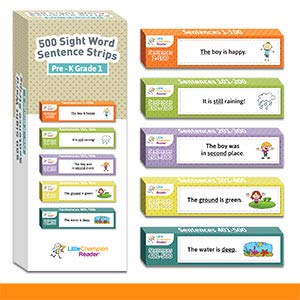 Mua Little Champion Reader 500 Sight Word Sentence Picture Cards - 500 ...
