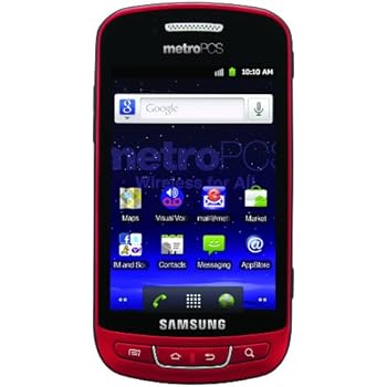 Amazon.com: Samsung Admire Prepaid Android Phone, Red (MetroPCS): Cell ...