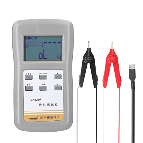 ERYUE Milliohm Meter, YAOREA YR2050 Handheld Portable High Accuracy 4 ...