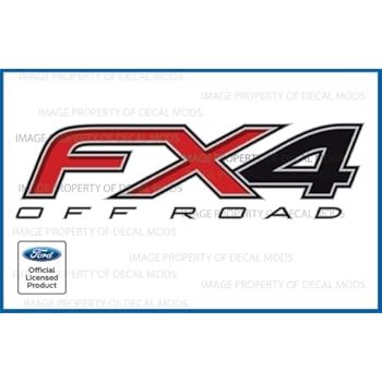 Amazon.com: Decal Mods FX4 Off Road Decals Truck Stickers for Ford F150 ...
