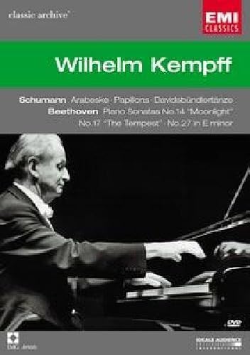 Wilhelm Kempff Plays Schumann: Arabeske, Papillons, Davidsbundlertanze ...