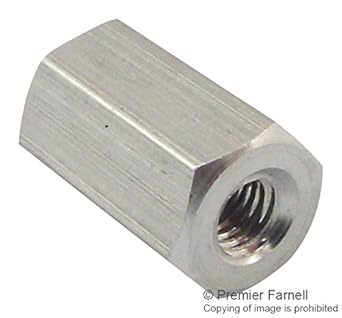 Standoff, Aluminum, M6, Hex Female, 30 mm, DTRH Series: Amazon.com ...