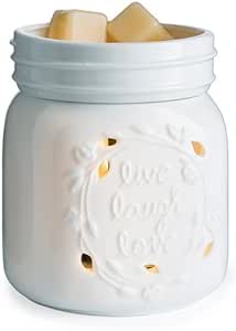 Amazon.com: CANDLE WARMERS ETC 2-in-1 Candle and Fragrance Warmer for ...