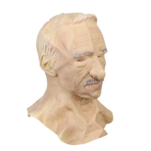 Sdoveb Another Me -The Elder Old Man Chinless Mask, Wrinkle Scary Face ...