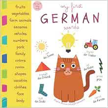 Amazon.com: My First German Words | English German Bilingual Dictionary ...