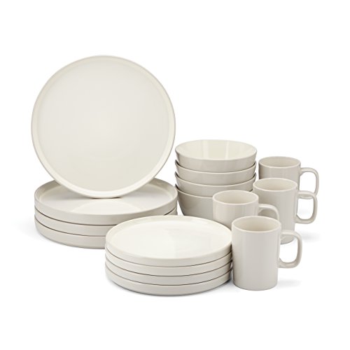 Amazon.com: Food & Wine For Gorham Modern Farmhouse 16-Piece Dinnerware ...