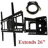 Amazon.com: Full Motion Articulating Corner TV Wall Mount Bracket for ...