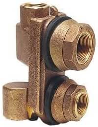 1-1/4" Bronze Double Drop Pipe (Jet Pump) Pitless Adapter, Lead Free ...