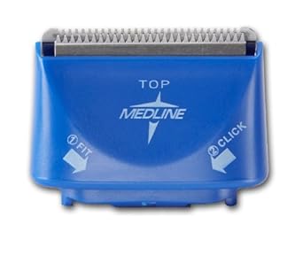 Amazon.com: Medline DYND70850 Disposable Universal Clipper Blades for ...