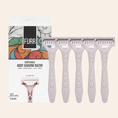 سعر FURR Disposable Body Shaving Razor | Body Razor For Women | Gentle ...