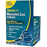 Amazon.com: MagniLife Relaxing Leg Cream PM, Deep Penetrating Topical ...
