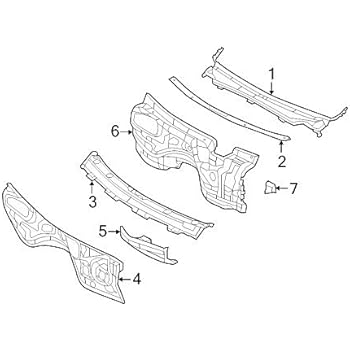 Amazon.com: Mopar Performance 55079197AH MOPAR Grille: Automotive