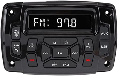Citreal Marine & Car Bluetooth Stereo Receiver Waterproof MP3 Player ...
