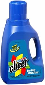 Amazon.com: Cheer Liquid Detergent, Original, 16 Loads, 50 Ounces ...