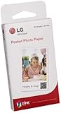 LG Zink Zero Ink 2 x 3-inch Paper for Pocket Photo 30 Sheet (10 sheets ...