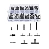 Vacuum Connector Assortment, 113 Pcs Nylon Barbed Type Vacuum Tubing ...