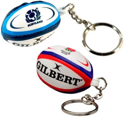 Amazon.com : Gilbert Ireland Rugby Ball Key Ring : Sports & Outdoors