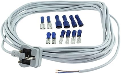 Spares2go Power Lead, Plug + Universal Connectors for Dyson DC43 DC50 ...