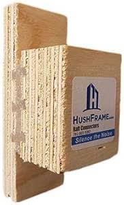 Amazon.com: HushFrame Raft Connectors Soundproof Ceilings Walls Pack of ...