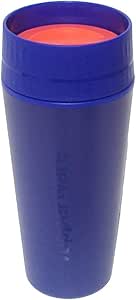 Amazon.com: Tupperware Commuter Mug Travel Cup 16 oz in Blue: Home ...