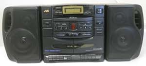 Amazon.com: JVC PC-XC30 6 Disc CD Changer Boombox Dual Cassette ...