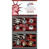2005 S US Mint Silver Proof Set at Amazon's Collectible Coins Store