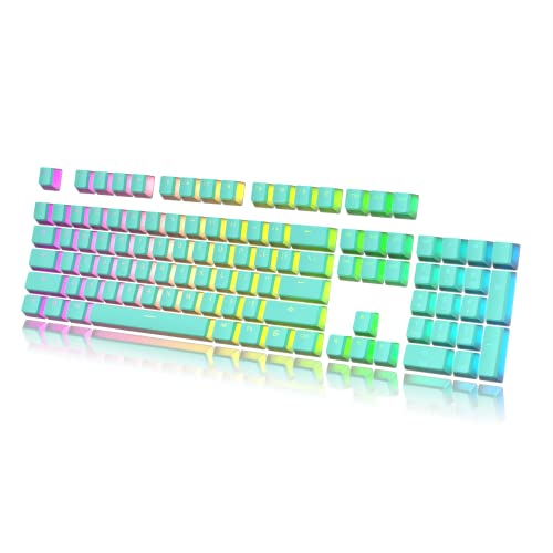 HK Gaming Pudding Keycaps Set | Doubleshot PBT Keycap Set | Full 108 ...