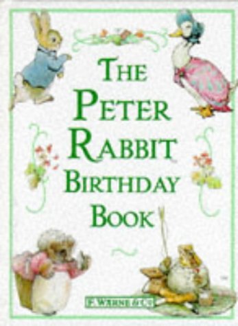 The Peter Rabbit Birthday Book: Potter, Beatrix: 9780723235231: Amazon ...