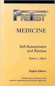 Pretest Medicine: Pretest Self-Assessment and Review: 9780070525276 ...