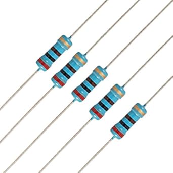 Uxcell a11102400ux0174 20 x 1/2W 200 Ohm 200R Carbon Film Resistor, 0 ...