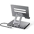 Amazon.com: iPad Pro USB C Hub Stand, 9-in-1 Adapter for iPad Pro M4 M2 ...
