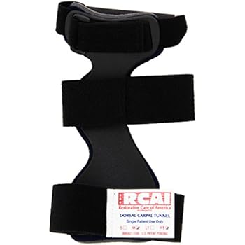 Amazon.com: RCAI 44DCT-L-R Dorsal Carpal Tunnel Splint for Right Hand ...