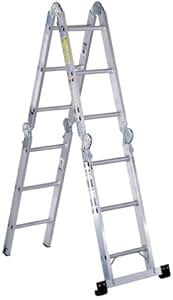 Werner M8-16 Type1A 300-Pound Aluminum Multi-Master Articulated Ladder ...
