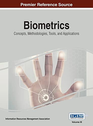 Amazon.com: Biometrics: Concepts, Methodologies, Tools, and ...